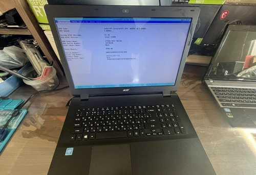 17.3" Acer Aspire ES1-731, 500 ГБ, Celeron N3050, RAM 4 ГБ, Intel HD Graphics