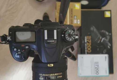 Фотоаппарат Nikon D7200 kit Nikkor 16-80mm f/2,8-4