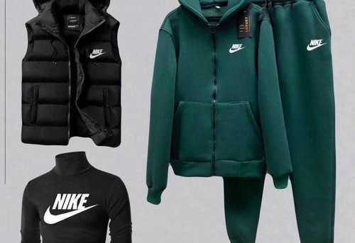 Мужской спортивный костюм 4в1 Nike теплый