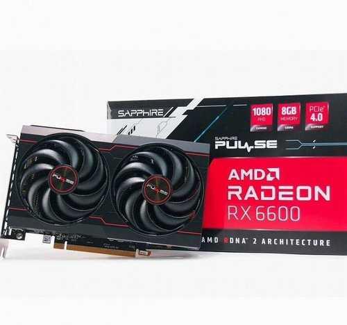 Видеокарта Sapphire AMD Radeon RX 6600 pulse 8gb