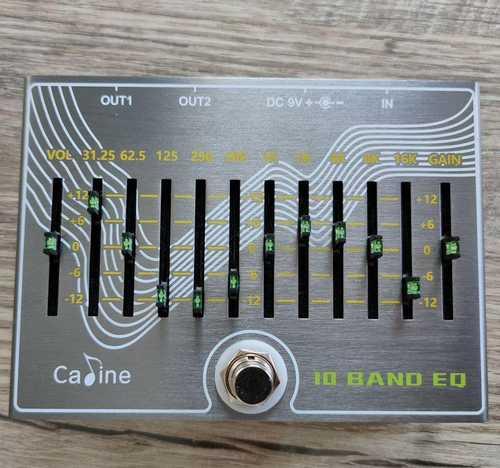 Caline CP-81 eq гитарная педаль эквалайзер