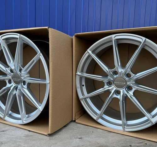 Диски R18 5x112 Machine Culture FF208 серебро HS