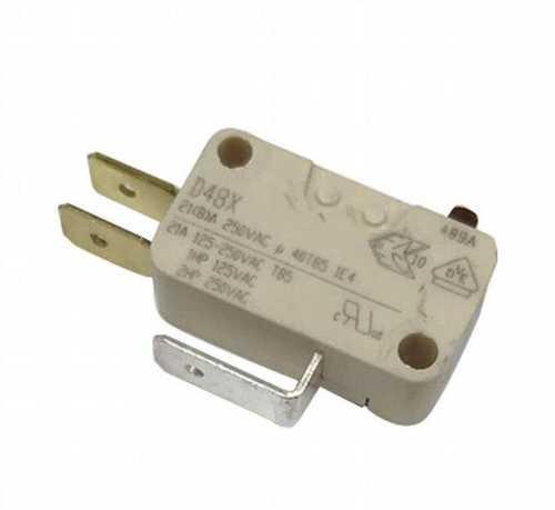 Микровыключатель D48X, 21A 250V, 22070421