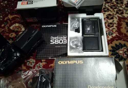 Диктофон Olympus + кассеты к ним
