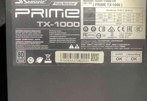 Блок питания Seasonic prime TX-1000 80+ titanium
