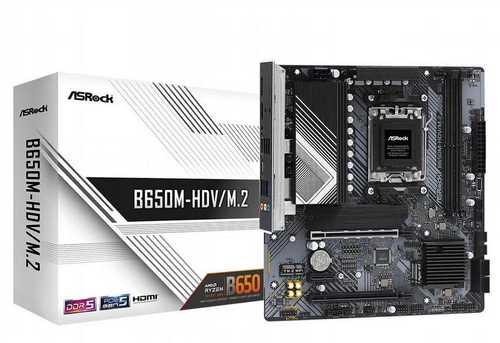 B650M-HDV/M.2, Socket AM5, AMD B650, 2xDDR5-5200