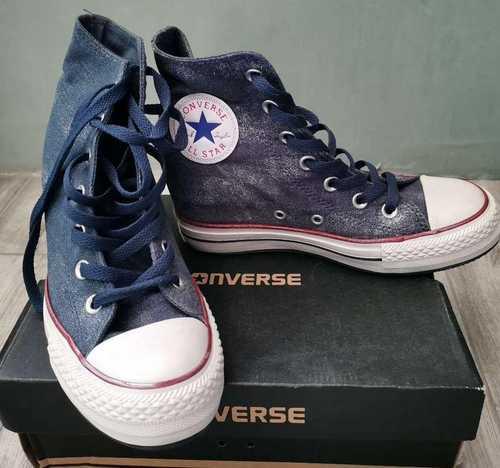 Кеды Converse на платформе женские новые37, 5