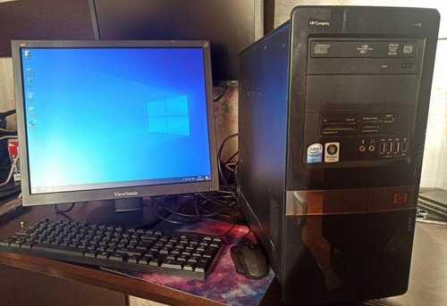 Компьютер с монитором, SSD и 8Гб озу