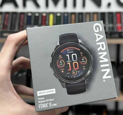 Garmin Fenix 8 - 47mm, Amoled Sapphire Gray