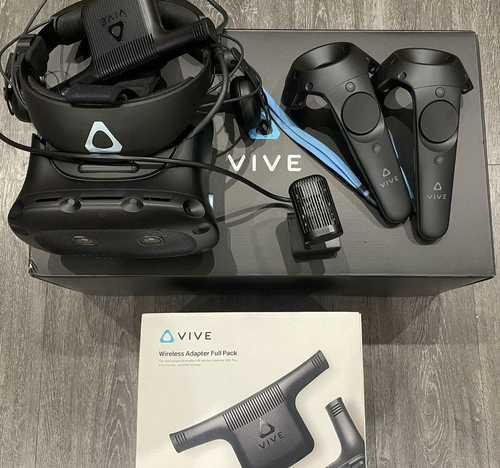 Htc Vive Cosmos Elite + беспроводной адаптер