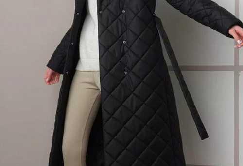 Пальто демисезонное стеганое 46 50 размер