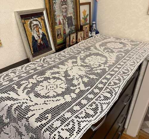 Антикварная домотканная дорожка Австрия