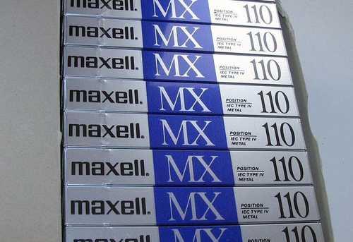 Аудиокассеты maxell MX110 Metal Japan 1990 г