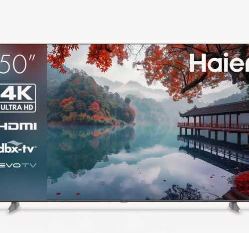 50" Телевизор Haier 50 SMART TV M1, черный