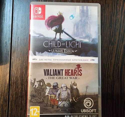 Child of light+Valiant hearts