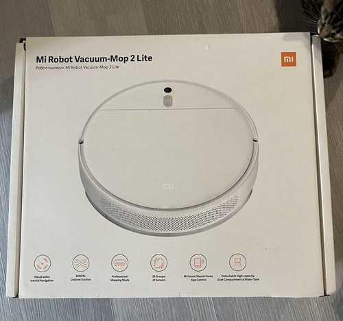 Робот пылесос xiaomi mi robot vacuum mop 2 lite