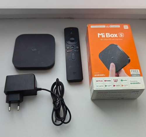 Tv приставка xiaomi mi box s