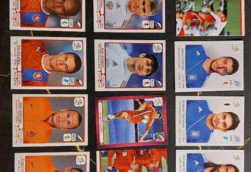 Наклейки panini euro 2012