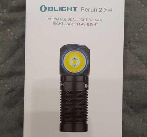 Налобный фонарь olight perun2 mini