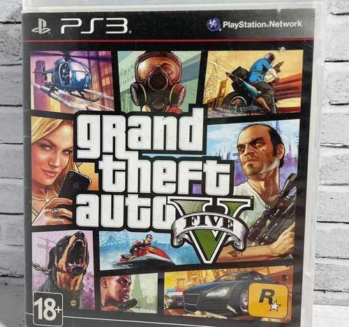 Grand Theft Auto V GTA 5 (Рус) Игра PS3