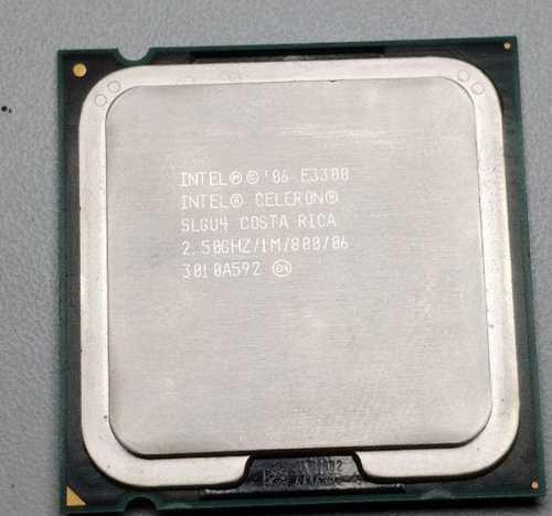 Процессор lga 775 celeron e3300