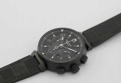 Louis vuitton tambour ALL black chronograph 46MM