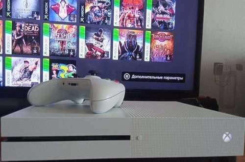 Xbox One s 500 гб + 400 игр
