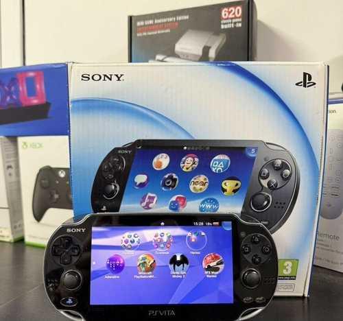 Sony ps vita 16gb прошитая с коробкой