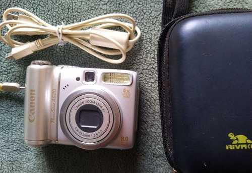 Компактный фотоаппарат canon powershot A580