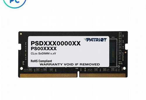 Модуль памяти DDR4 SO-dimm 4Gb 2666MHz Patriot PSD