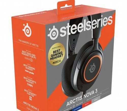 Игровые наушники SteelSeries Arctis Nova 3