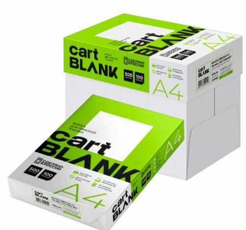 Бумага a4 cart blank, коробка 5 пачек