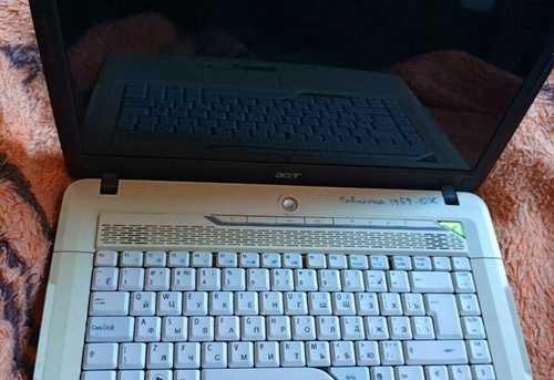 Древний ноутбук Acer aspire 5315