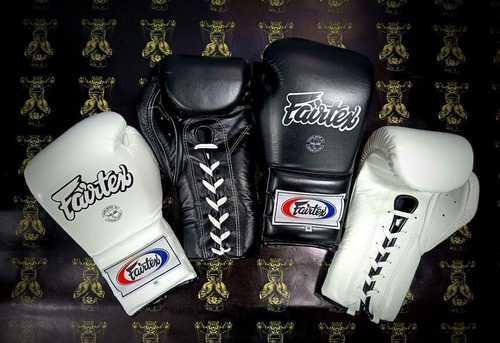 Боксерские перчатки Fairtex Шнурок