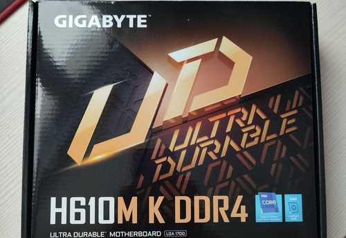 Материнская плата Gigabyte H610M-K