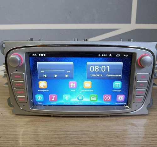 Магнитола android для Ford Focus, Mondeo