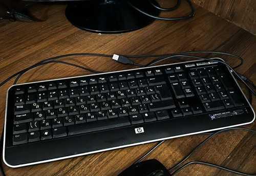 Беспроводная клавиатура и мышь hp