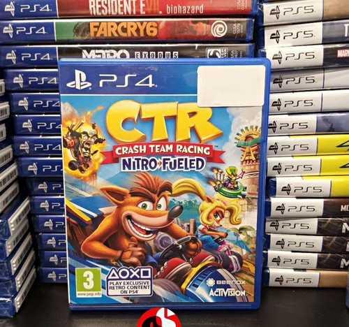 Crash Team Racing Nitro Fueled PS4 Б/У