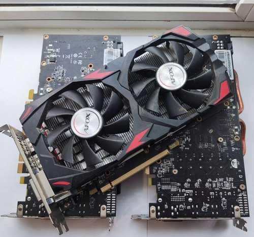 Видеокарты 8 GB RX 580 2048 SP afox