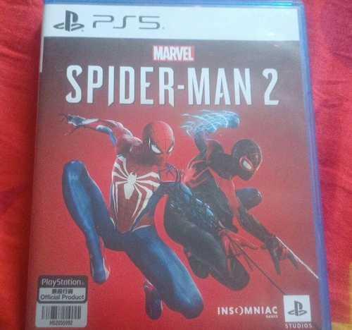 Человек паук 2 ps5 диск новый spider man 2