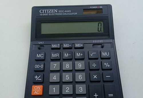 Калькулятор citizen SDS-444S