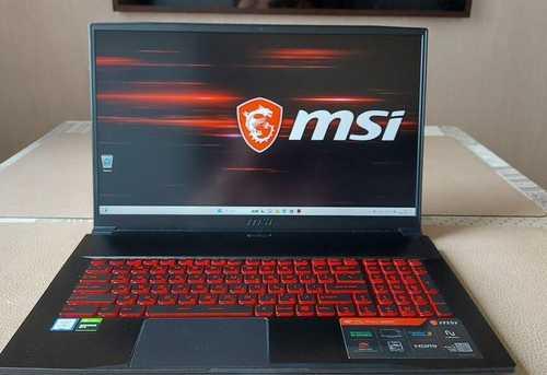 Ноутбук игровой MSI GF75 Thin 9SC-447RU