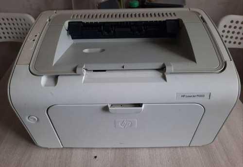 Принтер лазерный hp laserjet P1005