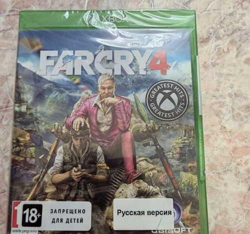 Игры на Xbox one диски Far cry 4 & FIFA 18