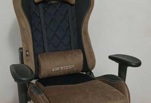 Геймерское кресло, GT, ткань велюр