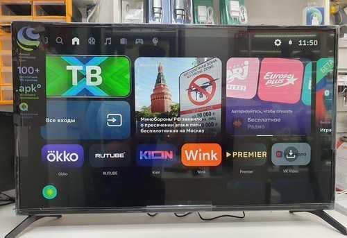 Телевизор LED Sber 43" SmartTV Новый Гарантия 2023