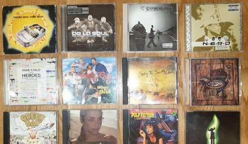 Оригинальные CD компакт-диски Hip-Hop Rock Jazz
