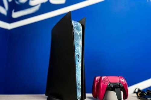 Sony PlayStation 5 с дисководом, 2 геймпада