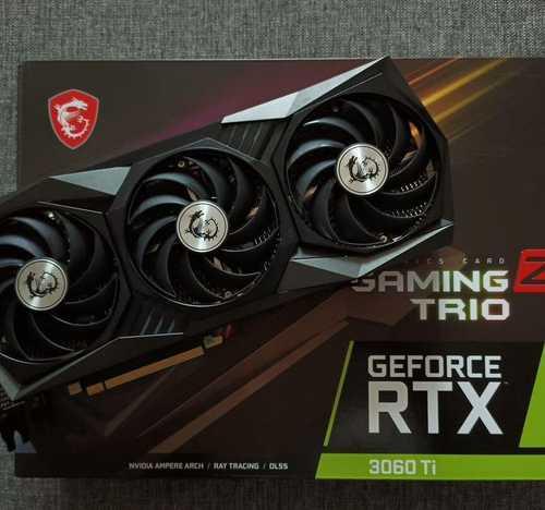 MSI rtx 3060 Ti Gaming Z Trio (LHR)