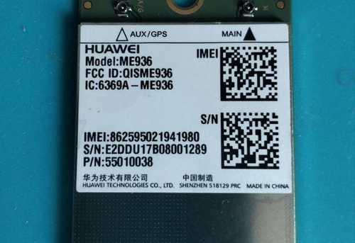 4g lte модем m2 Huawei me936 для ноутбука